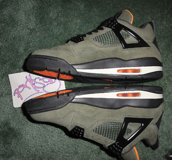 Air Jordan IV 'Undefeated' - Unreleased Sample on eBay - SneakerNews.com