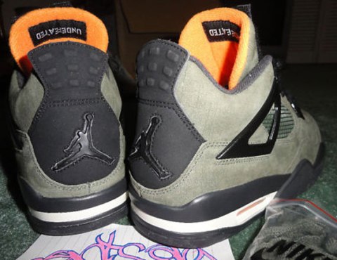 Air Jordan IV 'Undefeated' - Unreleased Sample on eBay - SneakerNews.com