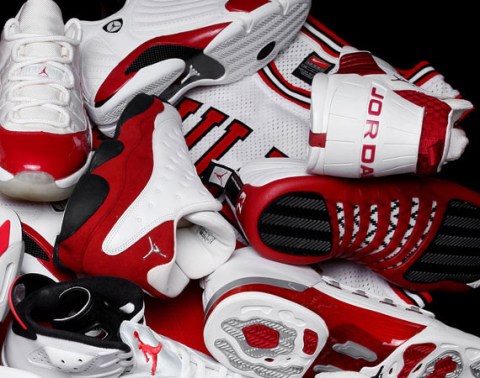 Air Jordan White/Red Showcase - SneakerNews.com