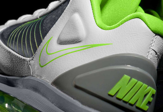 Nike Air Max 360 BB Low - Cool Grey - Electric Green | Available ...