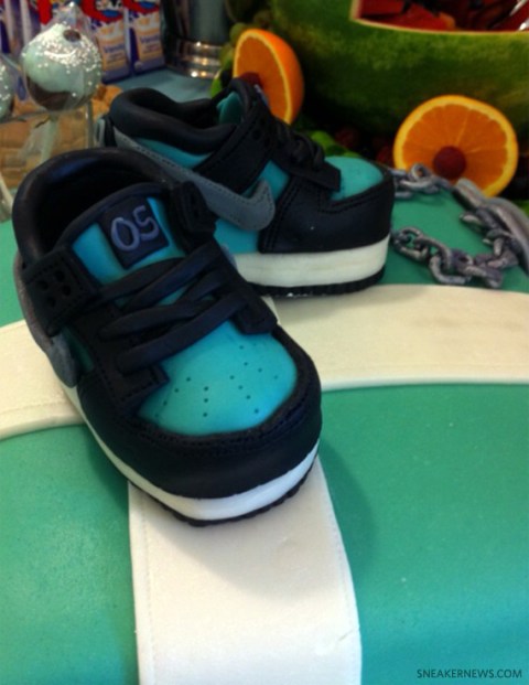 Nike SB Dunk Low 'Tiffany' Baby Sneaker Cake - SneakerNews.com