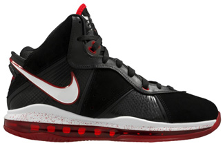 Nike LeBron 8 - Black - Red - SneakerNews.com