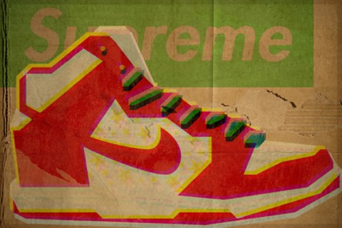 Supreme x Nike SB Dunk High Illustrations by Mr. Burt - SneakerNews.com