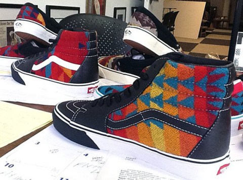 Pendleton x Vans for Nibwaakaawin - SneakerNews.com