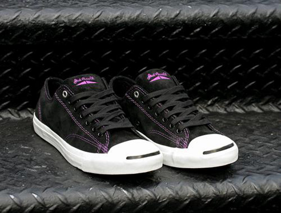 Converse Jack Purcell LTT Ox - Black - Purple - SneakerNews.com
