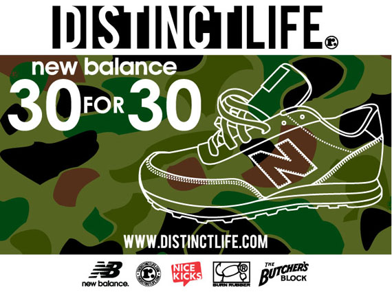 Distinct Life x New Balance 30 For 30 - SneakerNews.com