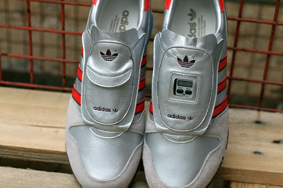 adidas Originals Micropacer 'B Sides' - Silver - Red - SneakerNews.com