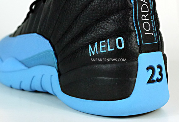 Air Jordan XII - Carmelo Anthony Nuggets Away PE - SneakerNews.com