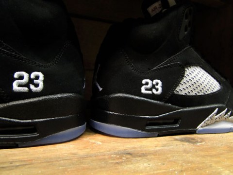 Air Jordan V - Black - Metallic Silver | Euro Release Date ...