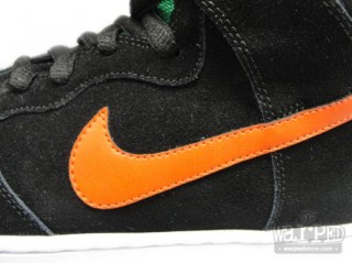 Nike SB Dunk High 'Jagermeister' - Black - Deer Orange - Hunter Green ...