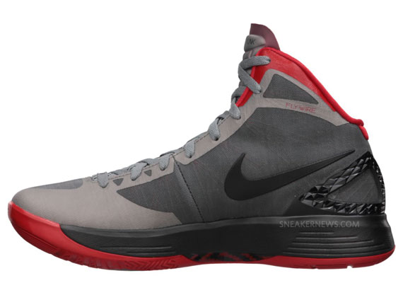 Nike Zoom Hyperdunk 2011 - Cool Grey - Black - Sport Red - SneakerNews.com