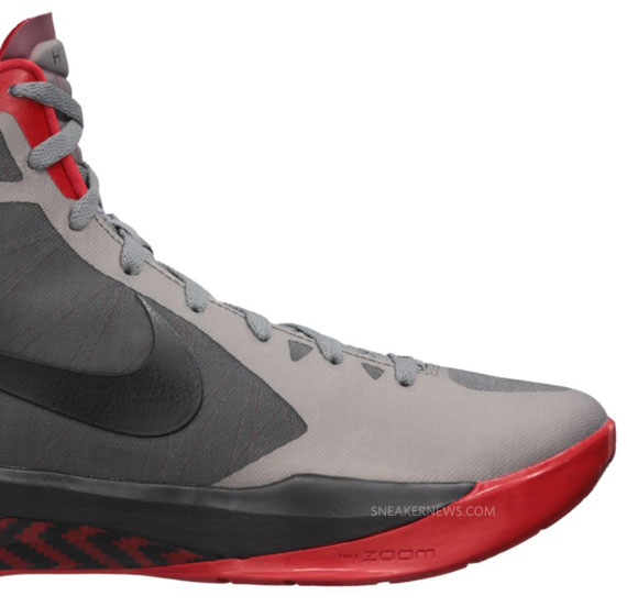 Nike Zoom Hyperdunk 2011 - Cool Grey - Black - Sport Red - SneakerNews.com