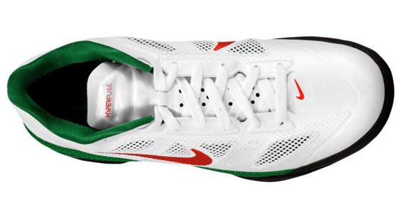 Nike Zoom Hyperfuse 2011 Low - White - Green - Red - SneakerNews.com