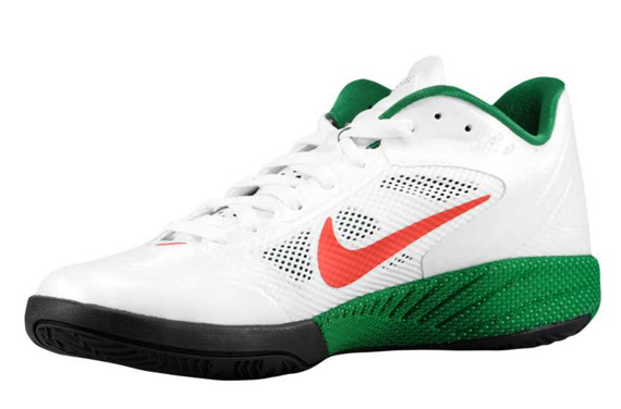 Nike Zoom Hyperfuse 2011 Low - White - Green - Red - SneakerNews.com