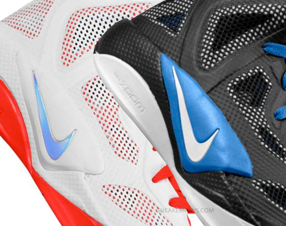 Nike Zoom Hyperfuse 2011 - White - Sport Red + Black - Varsity Royal ...