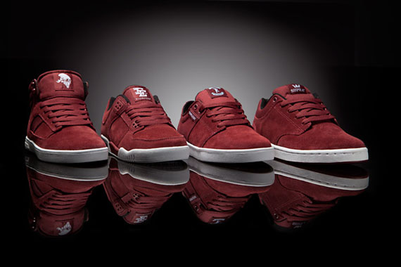 Supra Burgundy + Brown Set - SneakerNews.com