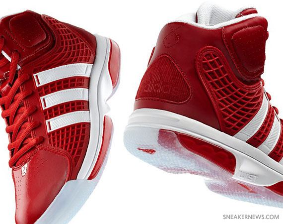 adidas adiPower Howard - University Red - White - SneakerNews.com