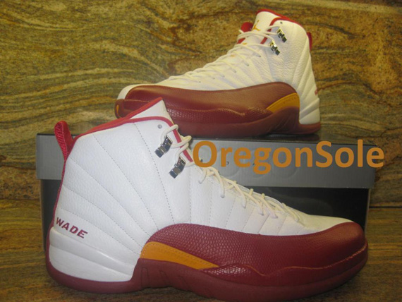 Air Jordan XII - Dwyane Wade Home PE | Available on eBay - SneakerNews.com