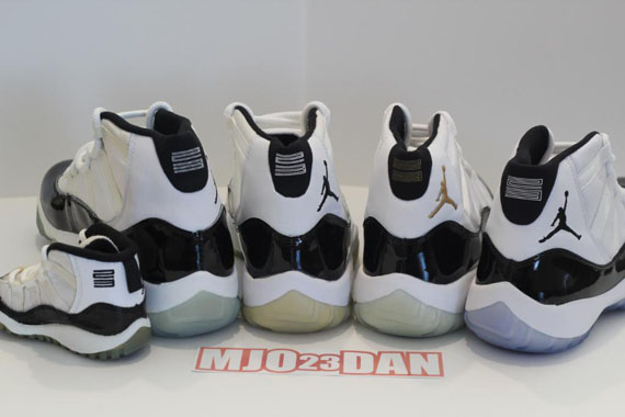 Air Jordan XI 'Concord' - Historical Comparison - SneakerNews.com