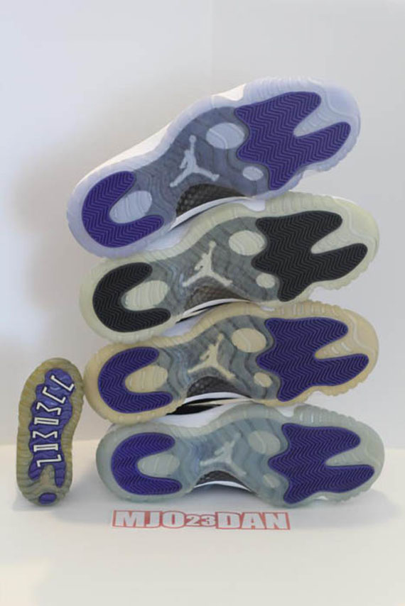 Air Jordan XI 'Concord' - Historical Comparison - SneakerNews.com