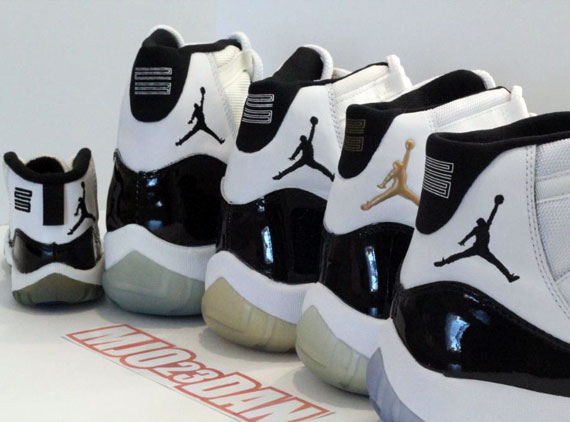 Air Jordan XI 'Concord' - Historical Comparison - SneakerNews.com