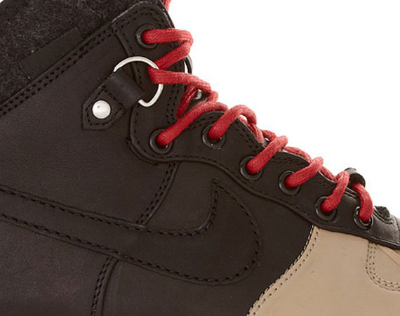 Nike Air Force 1 High 'Duckboot' - Brown - Tan - Red - SneakerNews.com