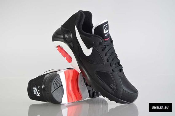 Nike Air 180 - Black - White - Solar Red | New Images - SneakerNews.com