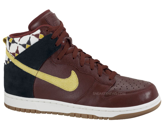 Nike Dunk High 'Aztec' - Oxen Brown - Lion - Black | Available ...