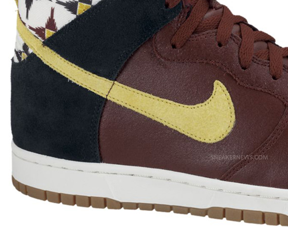 Nike Dunk High 'Aztec' - Oxen Brown - Lion - Black | Available ...