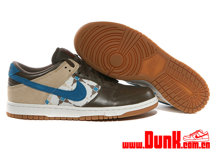 Nike Dunk Low 'Aztec' - Ironstone - Imperial Blue - Grain - SneakerNews.com