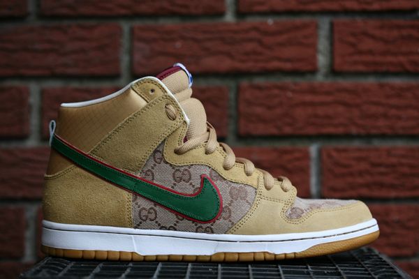 Nike SB Dunk High + Low 'Gucci' Customs - SneakerNews.com