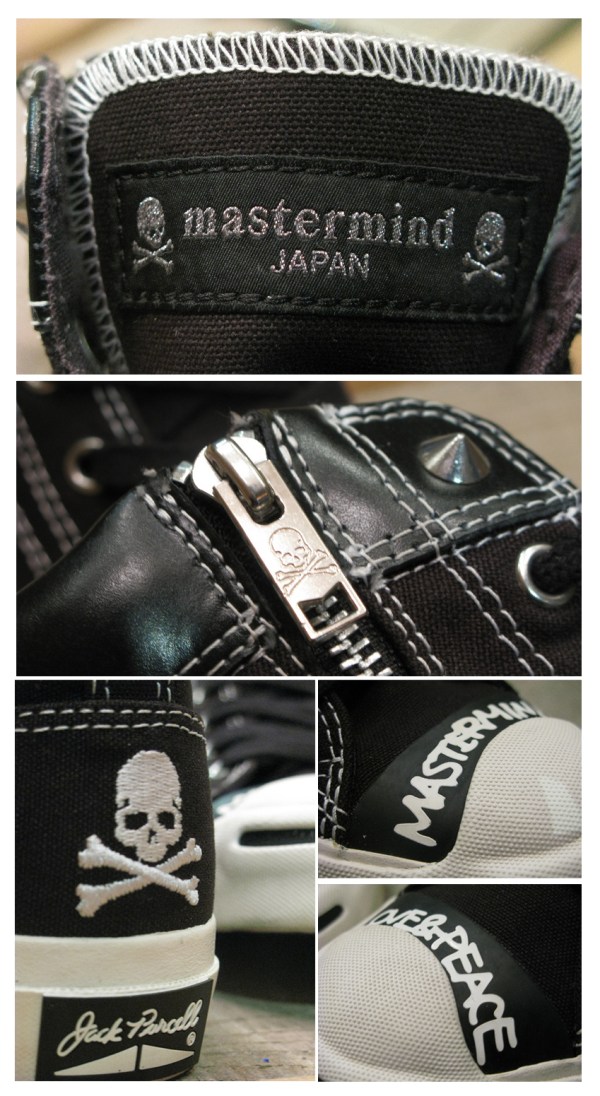 mastermind JAPAN x Converse Jack Purcell Mid - SneakerNews.com