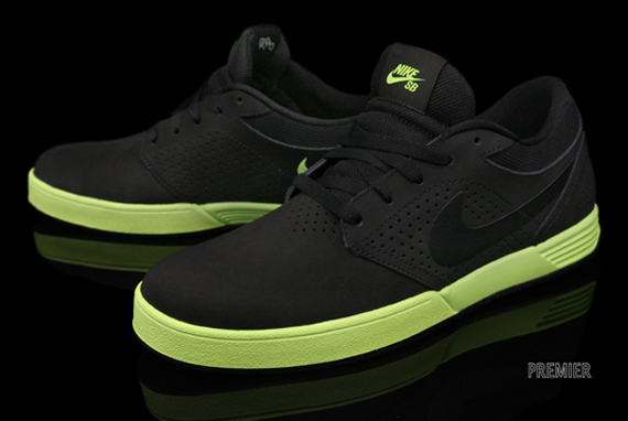 Nike SB P-Rod V - Black - Volt - SneakerNews.com
