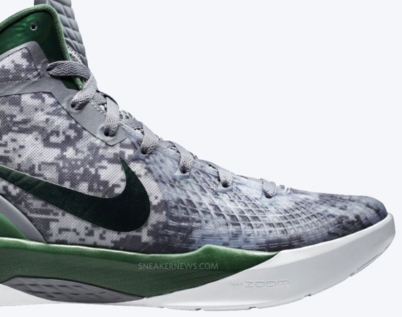 Nike Zoom Hyperdunk 2011 Supreme - Cool Grey - Gorge Green - White ...