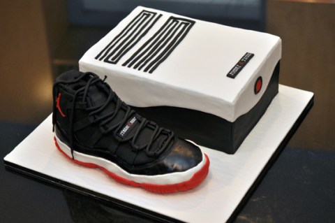 Air Jordan XI 'Bred' Sneaker Cake - SneakerNews.com