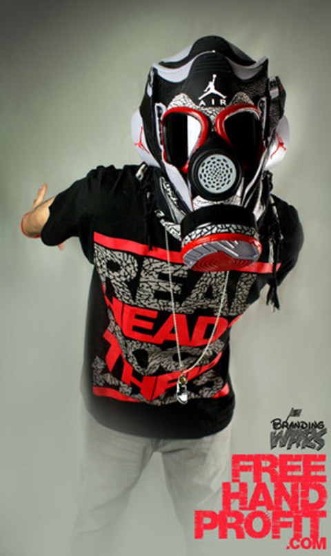 Air Jordan III Black/Cement Gas Mask - SneakerNews.com