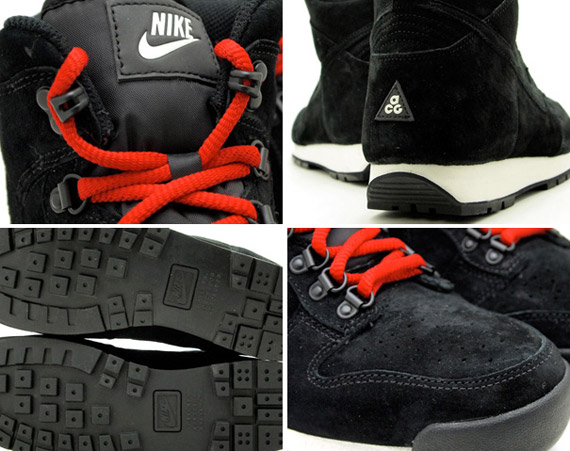 Nike ACG Lava Dunk High - Black - Red - White - SneakerNews.com