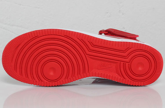 Nike Air Force 1 Mid - Sport Red - White - SneakerNews.com