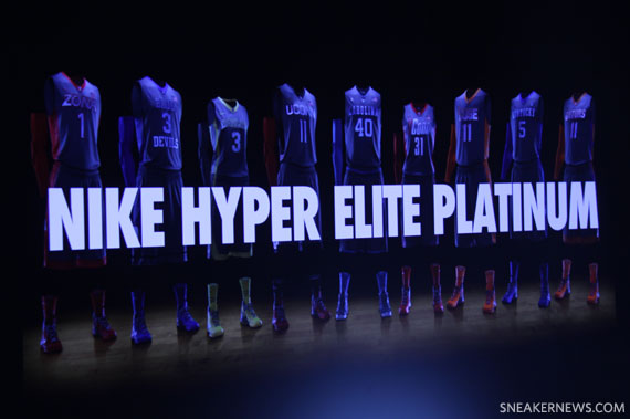 Nike Hyper Elite Platinum Basketball Uniforms - SneakerNews.com