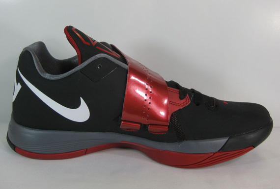Nike Zoom KD IV - Black - White - Varsity Red | Available - SneakerNews.com
