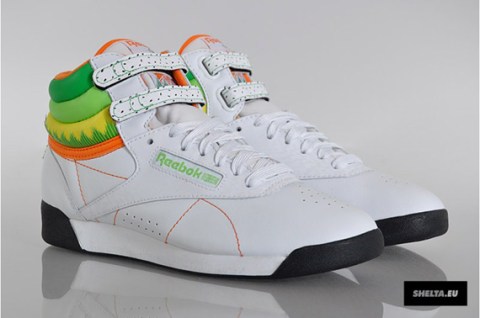 Reebok Freestyle Hi 'Sushi International' Edition - SneakerNews.com