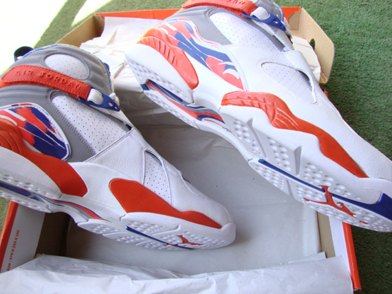 Air Jordan VIII - Fred Jones Knicks PEs - SneakerNews.com