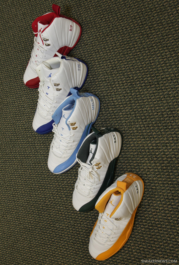 Air Jordan XII PE's @ Sneaker Con Miami - SneakerNews.com