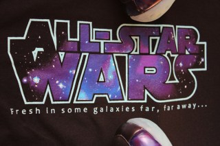 Galaxy Foamposite-Inspired T-Shirts By The Freshnes - SneakerNews.com