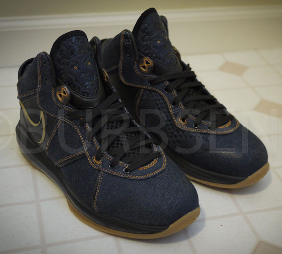 Nike LeBron 8 'James Dean' Denim - Available on eBay - SneakerNews.com
