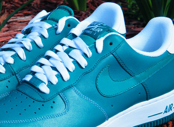 Nike Air Force 1 Low - Lush Teal - White - SneakerNews.com
