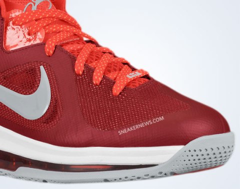 Nike LeBron 9 Low - Team Red - Challenge Red - Wolf Grey - SneakerNews.com