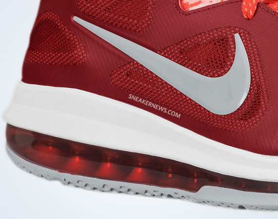 Nike LeBron 9 Low - Team Red - Challenge Red - Wolf Grey - SneakerNews.com