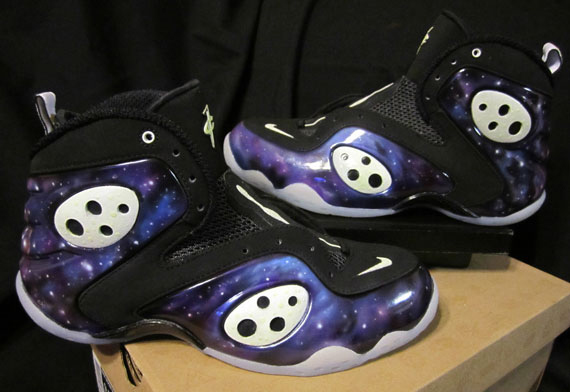 Nike Zoom Rookie LWP - Glow In The Dark 'Galaxy' Customs - SneakerNews.com