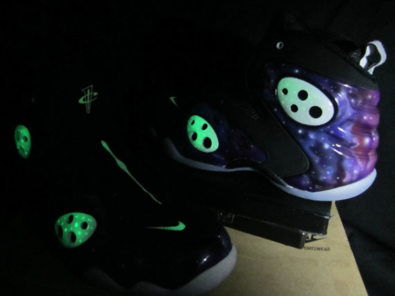 Nike Zoom Rookie LWP - Glow In The Dark 'Galaxy' Customs - SneakerNews.com